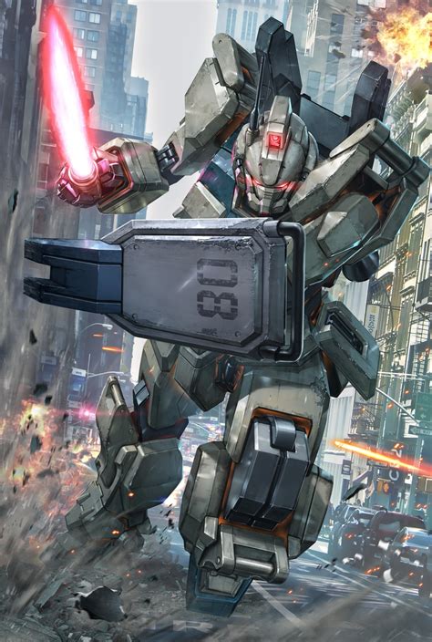 Gundam Ez8 Gundam And 1 More Drawn By Zhenlin Danbooru