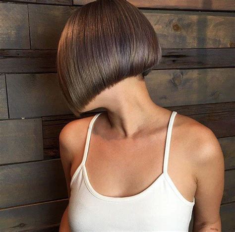 Buzzed Nape Bob Graduated Bob With Buzzed Nape Bob Bobcut Jessica 2 Pt 1 Drastic A