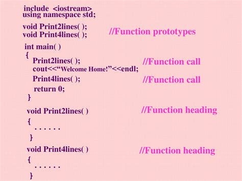 Ppt C Provides Two Kinds Of Subprograms Void Functions Value Returning Functions Powerpoint
