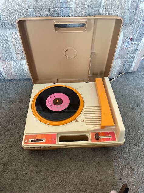 Old Fisher Price Vinyl Record Player Rvintageaudio
