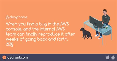 Bug When You Find A Bug In The Aws Console And The Internal Aws Team Can Finally Reproduce It