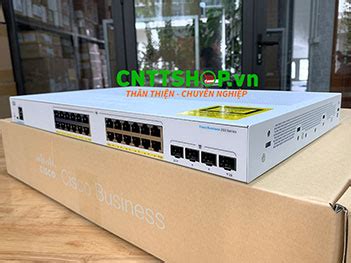 Cisco CBS PP G EU Ports PoE W Gigabit SFP