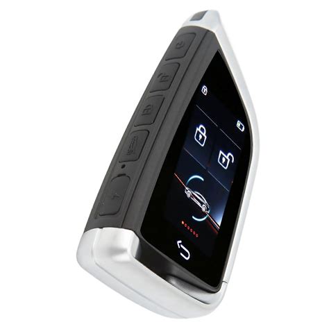 Smart Remote Car Key Lcd Screen Anti Lost Bluetooth 5 0 Keyless Entry Auto Lock Key Fob For One