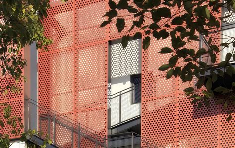 Perforated Metal Panel Facade