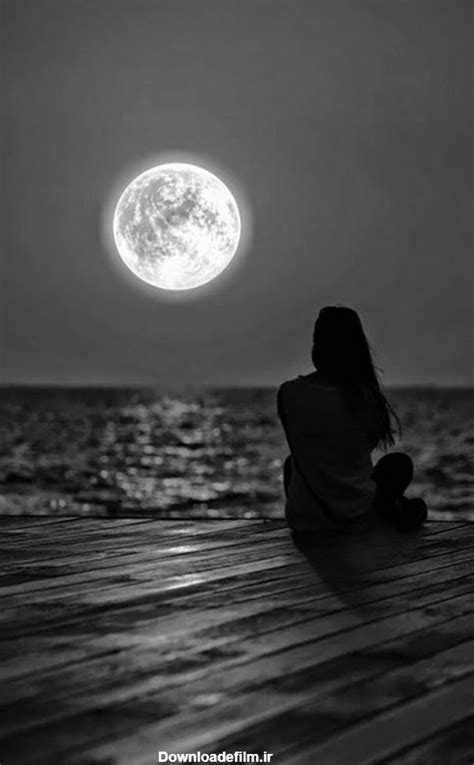 عکس دخترونه غمگین مشکی