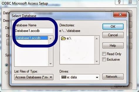 Java And Netbeans Membuat Source Data Odbc Ms Access