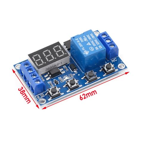 Xy J02 Digital Timer Relay Module With Led Display Zenith Electronics