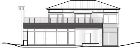 Allee Separates Lakeside Connecticut House Into Two Distinct Volumes