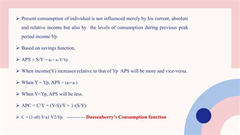Consumption Function And Its Theories Pptx