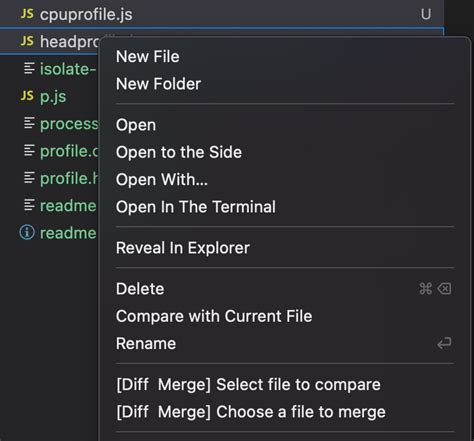 安装diff And Merge插件，选择2个文件diff的时候（choose A File To Merge），提示error Command 。 · Issue 2342