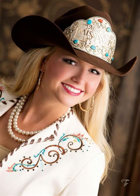The Reigning Miss Rodeo Mississippi Paige Nicholson Was Crowned Miss