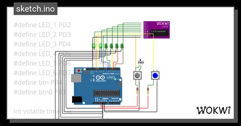 Ledgarland Different Types Of Work With Buttons Wokwi Esp32 Stm32