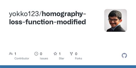 Github Yokko123homography Loss Function Modified