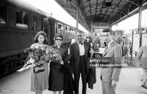 American Writer Richard Wright And His Wife Ellen Poplar Welcomed At News Photo Getty Images