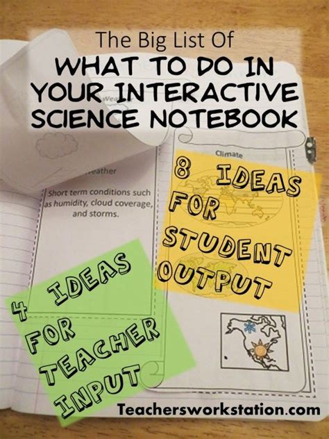 Interactive Science Notebooks Artofit
