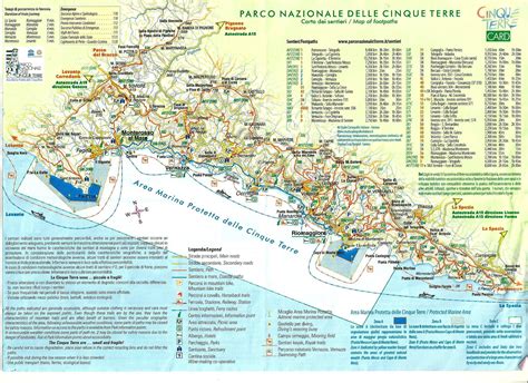 Cinque Terre Trail Map Start Of Cinque Terre Trail In Riomaggiore