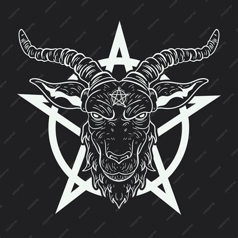 Devil Goat Silhouette