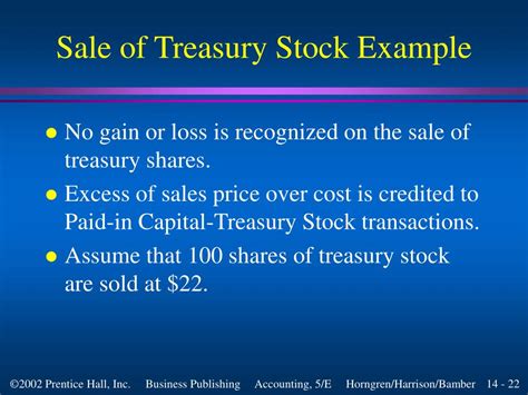 PPT Retained Earnings Treasury Stock And The Income Statement PowerPoint Presentation ID