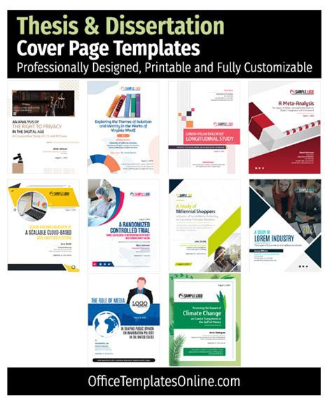14 FREE Notebook Cover Page Templates In MS Word Format