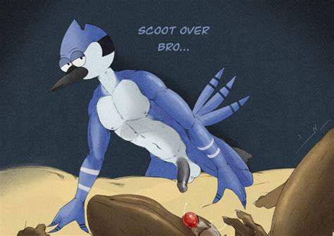 Rule 34 Anthro Avian Balls Big Penis Bird Blue Jay Bodily Fluids