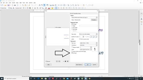 How Can I Deselect Brochure Radio Box In The Print Dialogue English Ask Libreoffice