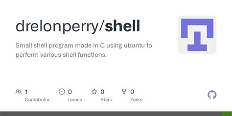 Github Drelonperryshell Small Shell Program Made In C Using Ubuntu