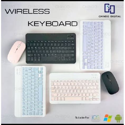 Jual Keyboard Dan Mouse Bluetooth Shopee Indonesia
