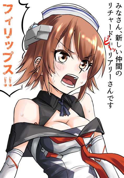 Richard P Leary Kantai Collection Drawn By Nekotarou Nktr Danbooru