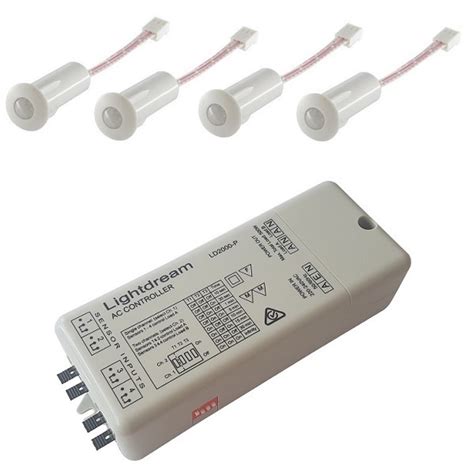 Miniature PIR Motion Sensor For Control Of LED Cabinet Lighting