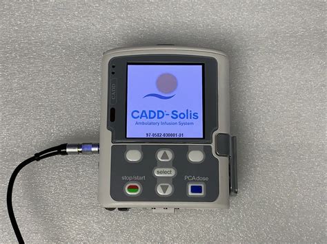 Smiths Medical Cadd Solis 2110 Ambulatory Infusion System Pole Lock Box 2 Auschoice