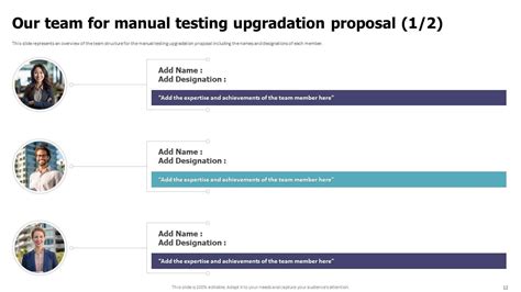 Manual Testing Upgradation Proposal Powerpoint Presentation Slides Ppt Template