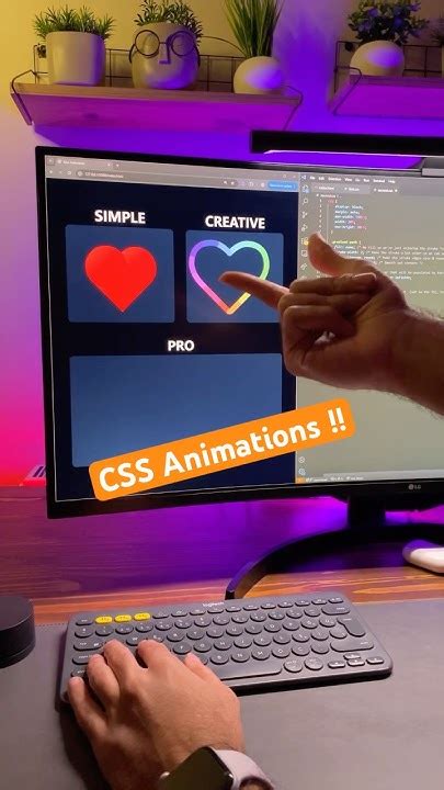 Applying Css Animations On Heart Check Out My Html And Css Course In Bio