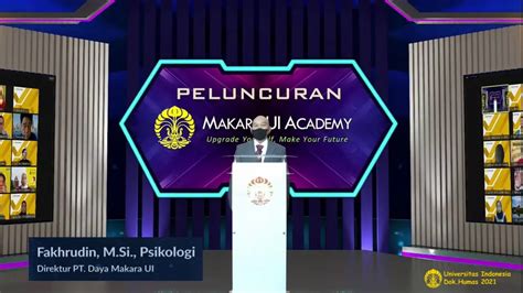 Universitas Indonesia Luncurkan Platform Pembelajaran Online Makara Ui Academy Tekno