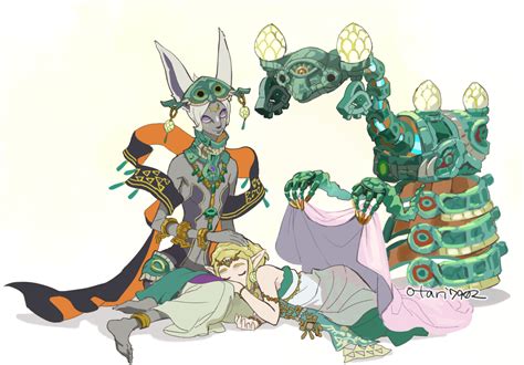Princess Zelda Mineru And Steward Construct The Legend Of Zelda And 1 More Drawn By Indesign