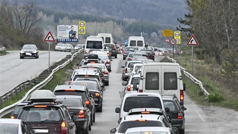 Засилен трафик се очаква днес в края на почивните дни Новини бг