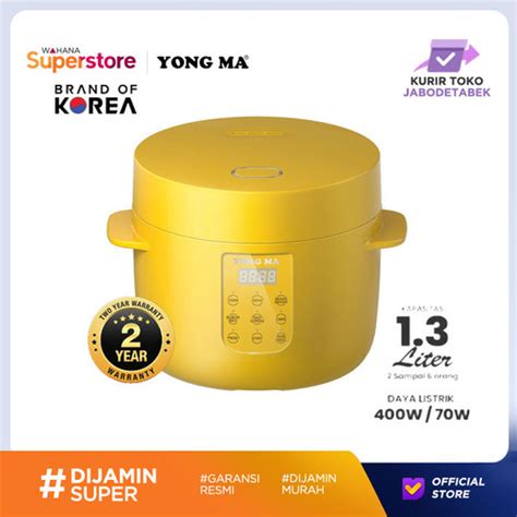 Promo Yong Ma Digital Rice Cooker 3in1 1 3 L Smc 8055 Smc8055 Kuning Cicil 0 3x Jakarta