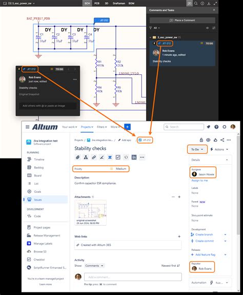Working With Jira Tasks Altium 365 Technical Documentation