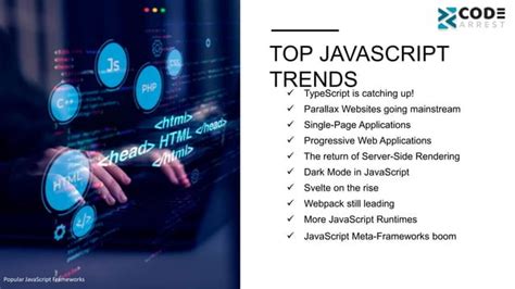 Trending Popular Javascript Frameworkspptx