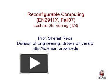 Ppt Reconfigurable Computing Powerpoint Presentation Free To View Id Def Zdqyy