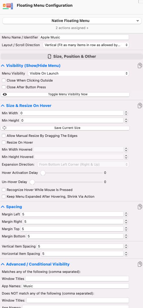 floating menu button not working bugs or unexpected behavior bettertouchtool community