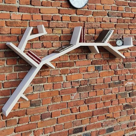 Wall Tree Bookshelf Etsy