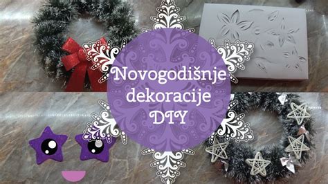 Novogodišnje Dekoracije Diy Youtube
