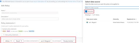 Azure Microsoft Purview Data Access Policy Not Applying Stack Overflow