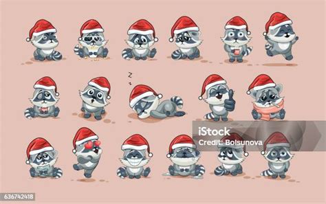 일러스트레이션 고립 된 이모티콘 캐릭터 만화 너구리 새끼 스티커 이모티콘 너구리 너구리과에 대한 스톡 벡터 아트 및 기타 이미지 너구리 너구리과 12월 31일 개체