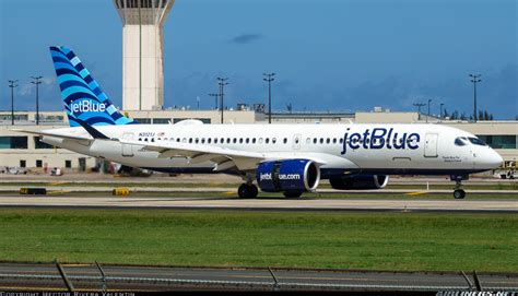 Airbus A220 300 Jetblue Airways Aviation Photo 7522707