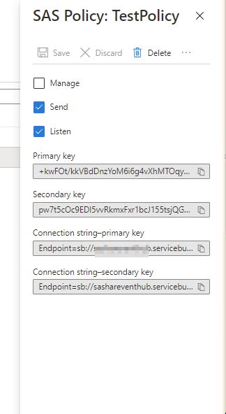 New Azeventhubkey Always Generates A New Primary Key Instead Of A