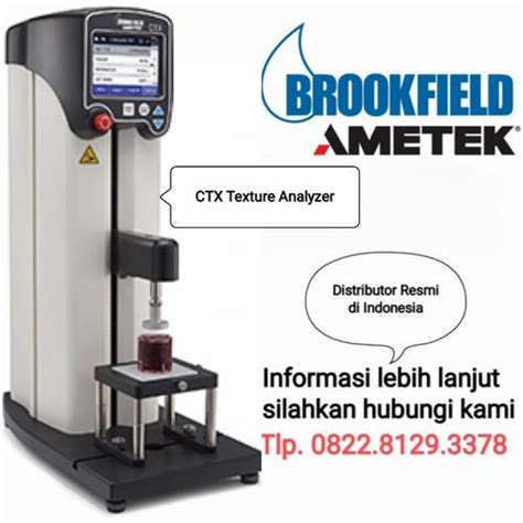 Jual Ctx Texture Analyzer Brookfield Jakarta Utara Laboratorium Ins