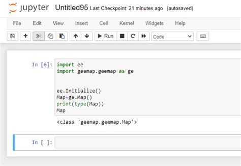 Geemapmap Not Showing Up In Jupyter Notebook · Gee Community Geemap