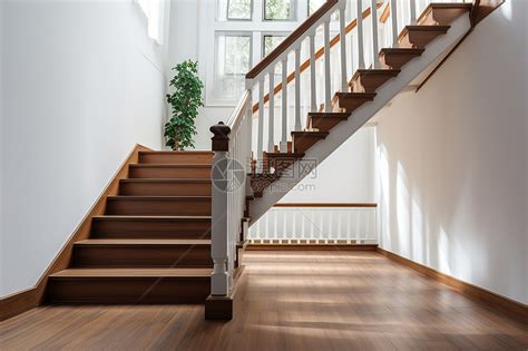 室内简约的木质楼梯高清图片下载 正版图片600829240 摄图网